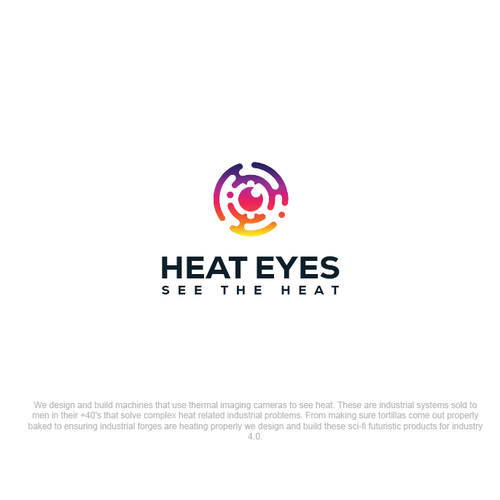 Designs | Thermal Imaging Logo (Heat Eyes - See the Heat) | Logo design ...