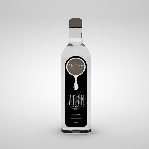 Package Design for Virgin Coconut Oil | Product packaging contest