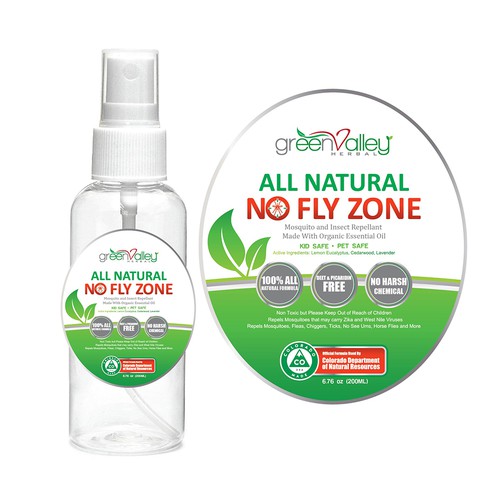 Labels For Insect Repellent Bottle | Merchandise contest