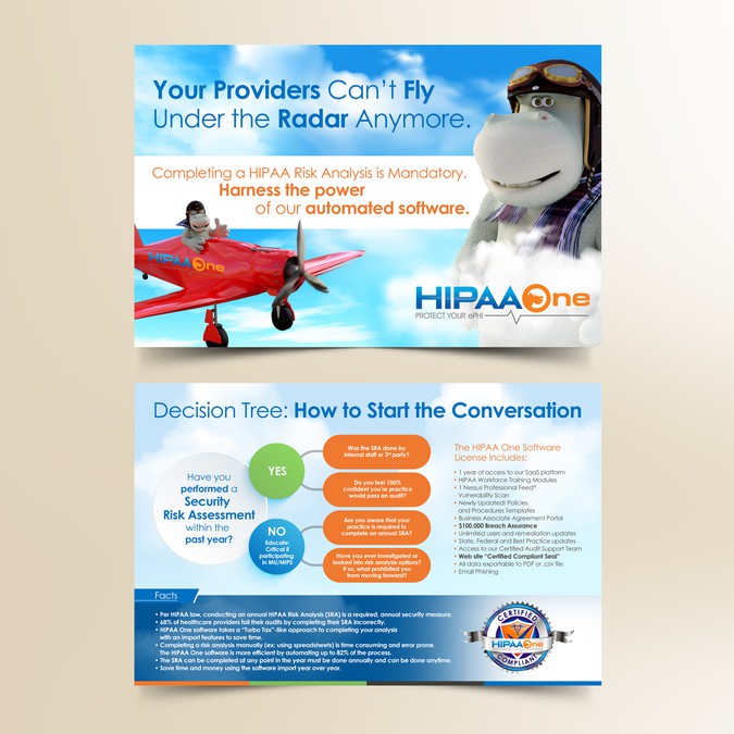 HIPAA One Needs a Half Page Flyer | Postcard, flyer or print contest