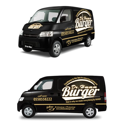 create unique.trendy wrap design for our burger truck | Car, truck or ...