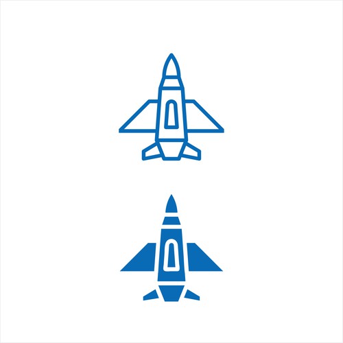 Designs | Basic Jet Airplane and Ship Icons for Website overlay ...