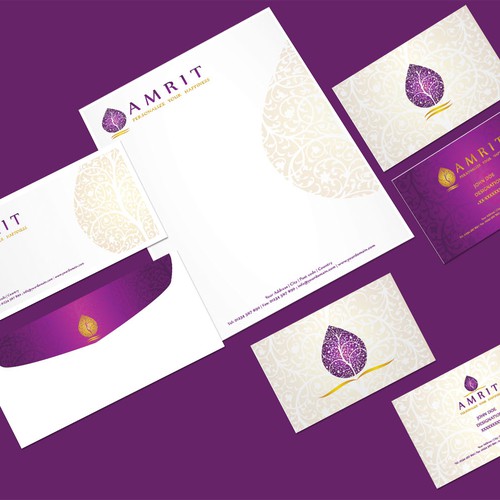 Designs | Create a modern exotic visual for Amrit | Logo & brand ...