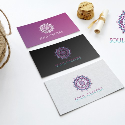 Create a Metaphysical/Spiritual Logo for our business that gives ENERGY ...