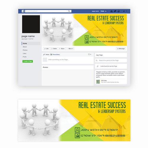 Facebook Group Cover Image for Real Estate Success Group | Facebook ...