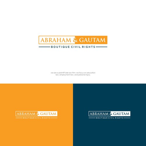 Designs | Modern logo design for a civil rights law firm | Brand launch ...