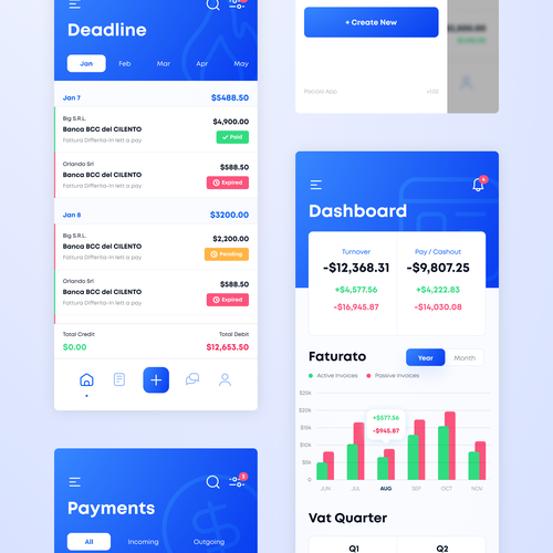 Designs | accounting application mobile | App design contest