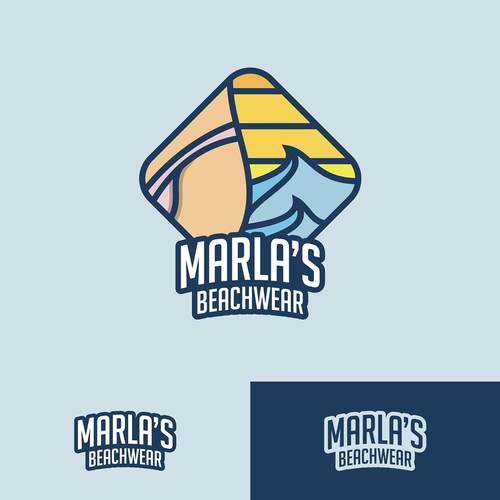 Marla is looking for a logo for her new beachwear store | Logo design ...