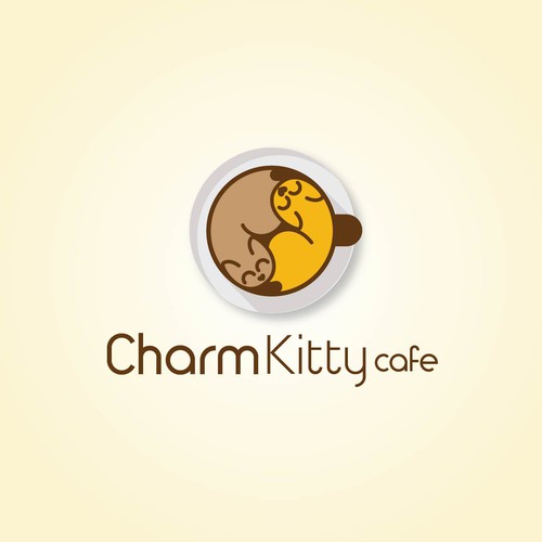 Create a cute logo for a cat cafe! | Logo design contest