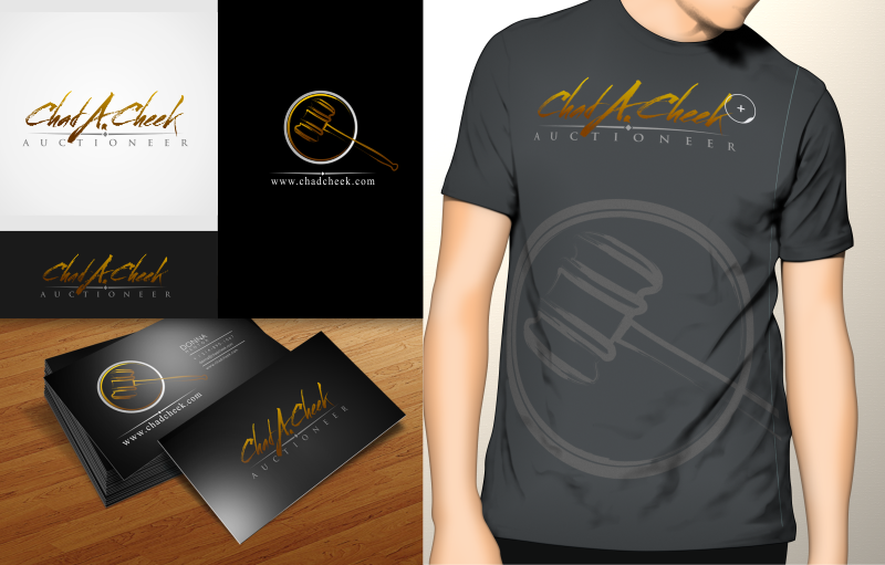 logo for Chad Cheek Auctioneer | Logo design contest