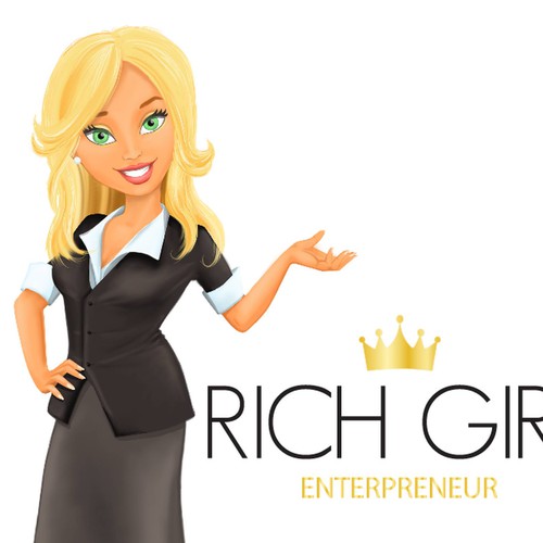 Rich Girl Cartoon