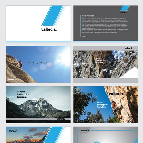 Power point template for 2 themes | PowerPoint template contest