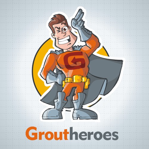 Exciting Logo Design for Grout Hero | Logo design contest