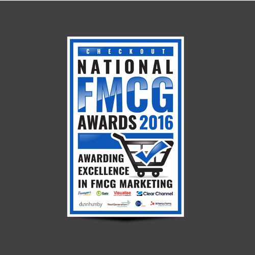 Create a logo/branding for the Checkout National FMCG Awards 2016 ...