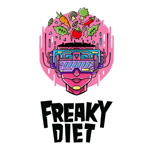 Designs | we need a freaky logo for a diet restaurant | Logo design contest