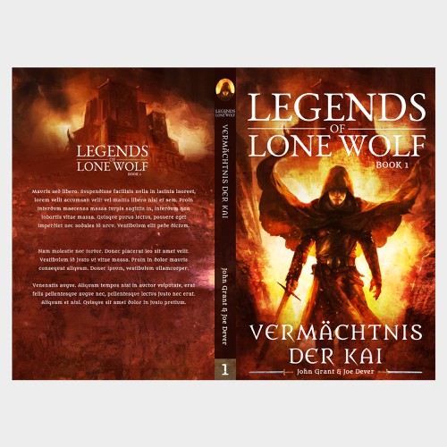 Designs | Design a book cover for the Fantasy Novel - Legends of Lone ...