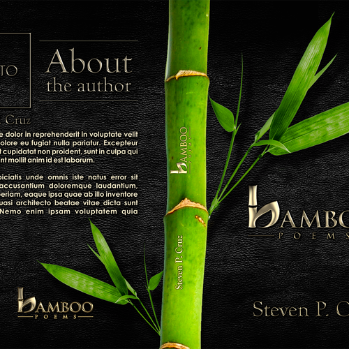 Designs | Bamboo Poems Book Cover Design | Book cover contest