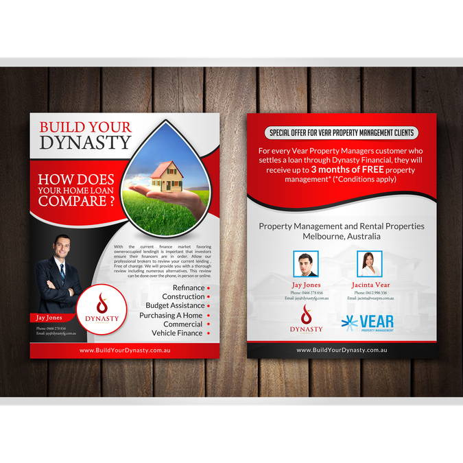 Creative flyer for distribution through Business Partners | Postcard ...