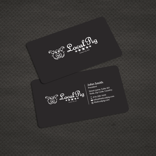 Local Butcher Shop - Business Card | Business card contest