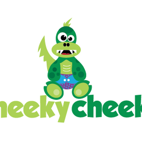 Logo for "Cheeky Cheeks" - Cloth Diaper & Baby Products | Logo design ...