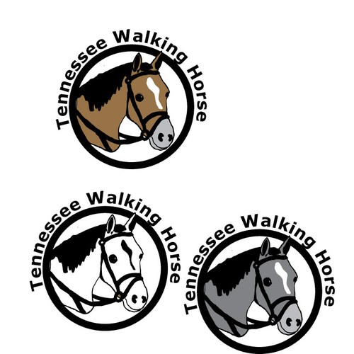 Tennessee Walking Horse Head Logo Competition | Logo design contest