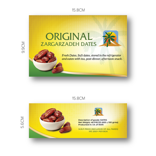 Date Fruit NEW Packaging Design needed - looking to update full range ...
