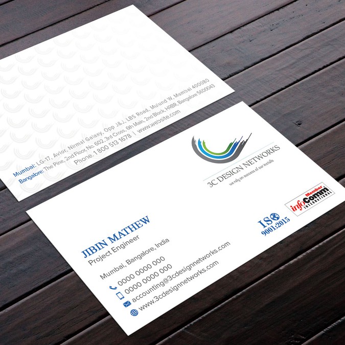 VISITING CARD FOR ENTERPRISE | Business card contest
