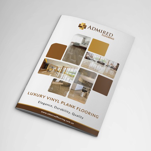 Design a Classy Vinyl Plank Flooring Brochure that sells sophistication ...