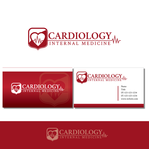 Polish internal meicince cardiology practice logo | Logo & business ...
