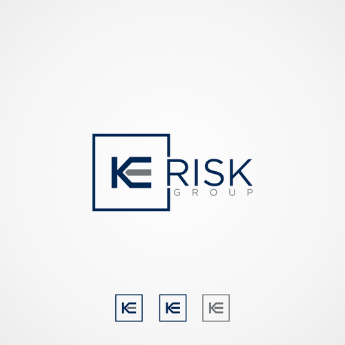 Create a simple, elegant, and professional logo for KE Risk Group ...