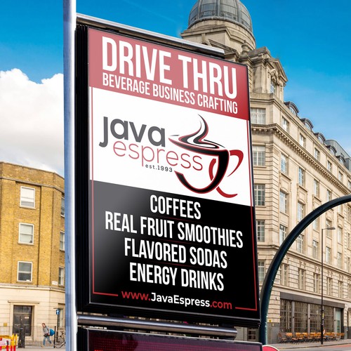 Designs | Design an attention grabbing sign for a drive thru coffee ...