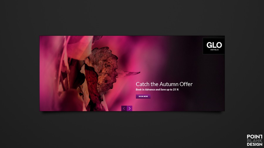 banner ad for GLO Hotels | Banner ad contest