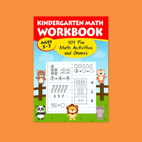 Designs | Cover Design Needed for Fun Kindergarten Math Book | Book ...