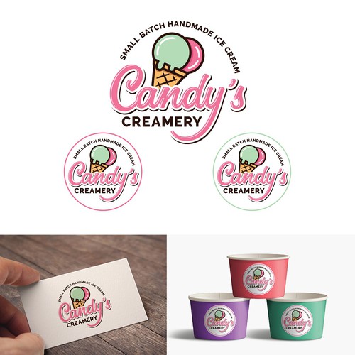 Designs | Ice Cream Shop Logo | Logo design contest