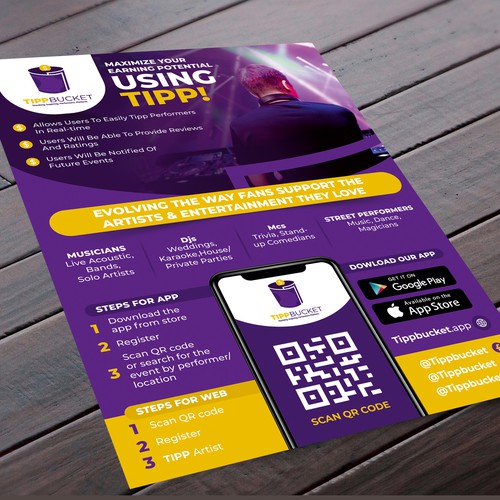 Designs | TIPP Bucket Flyer | Postcard, flyer or print contest