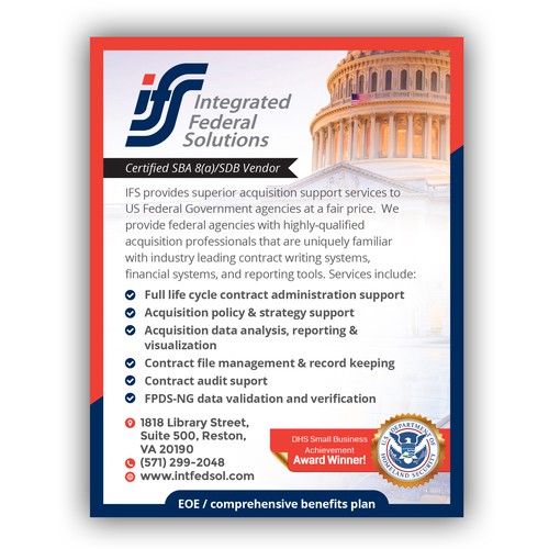 Create 1/4 page magazine ad for professional services firm | Other ...