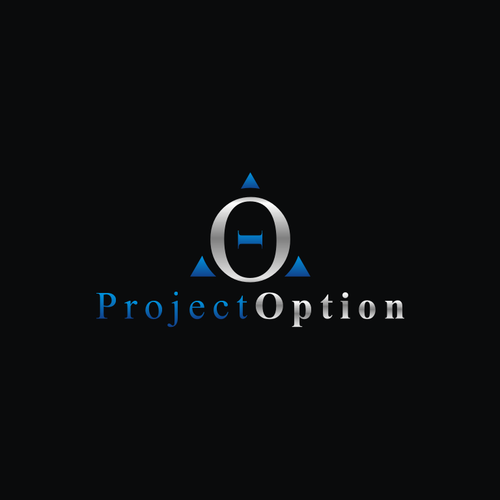 Create a logo for ProjectOption -- a stock market / options trading ...