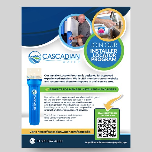 Designs | Introduce "Installer Locator Program" to prospective members ...