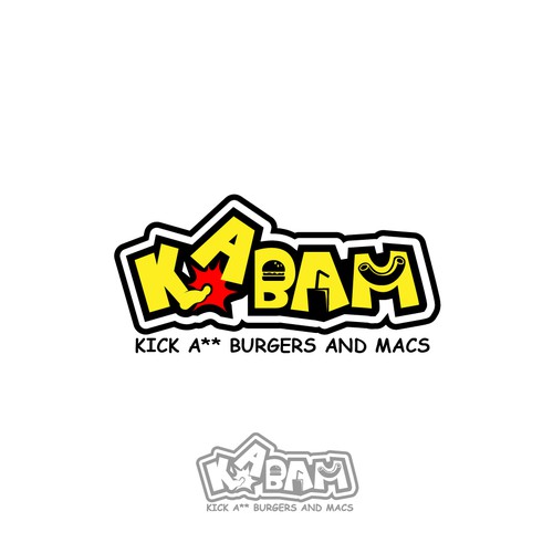 DESIGN A KICK ASS LOGO FOR OUR RESTAURANT "KABAM" | Logo design contest