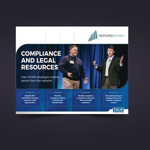 Designs | Compliance Marketing Piece for Employee Benefits | Postcard ...