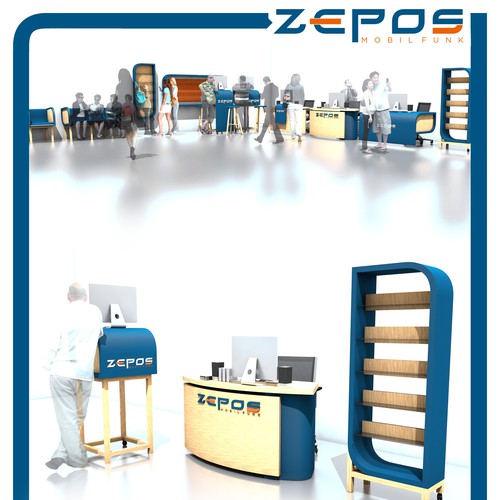 PHONE SHOP DESIGN CONCEPT / INTERIOR DESIGN | Other design contest