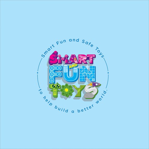 Create a fun and creative design for "Smart and Fun Toys" | Logo ...