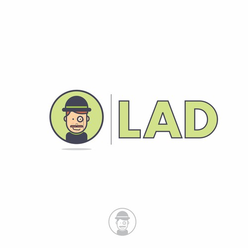 Design an Irish lad logo for the next best JavaScript framework, "Lad ...