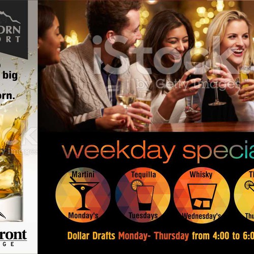 Designs | Waterfront Lounge Promo | Postcard, flyer or print contest