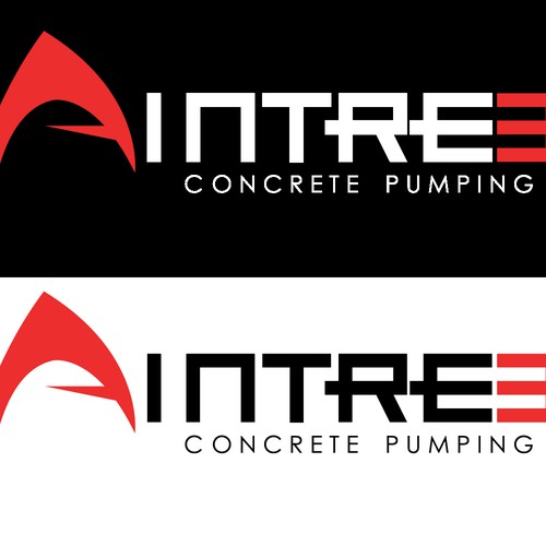 Concrete pump logo for Aintree Concrete Pumping | Logo ontwerp ...