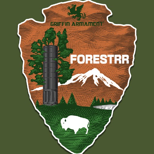 Designs | Hunting Firearm Suppressor - Sticker Design | Sticker contest