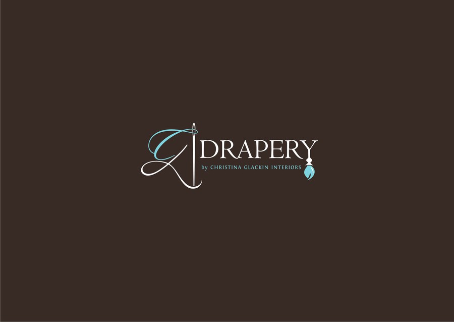 Create the next logo for C.G. Drapery by Christina Glackin Interiors ...