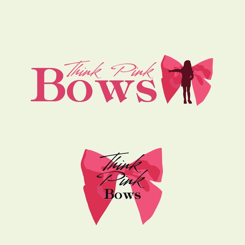 Designs | Logo for girl's clothing - Think Pink Bows - beautiful ...