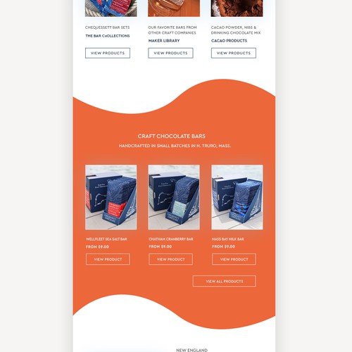 Designs | Design a nautical email template for a craft chocolate ...