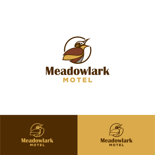 Retro yet Chic Motel Logo design for Meadowlark Motel | Logo design contest
